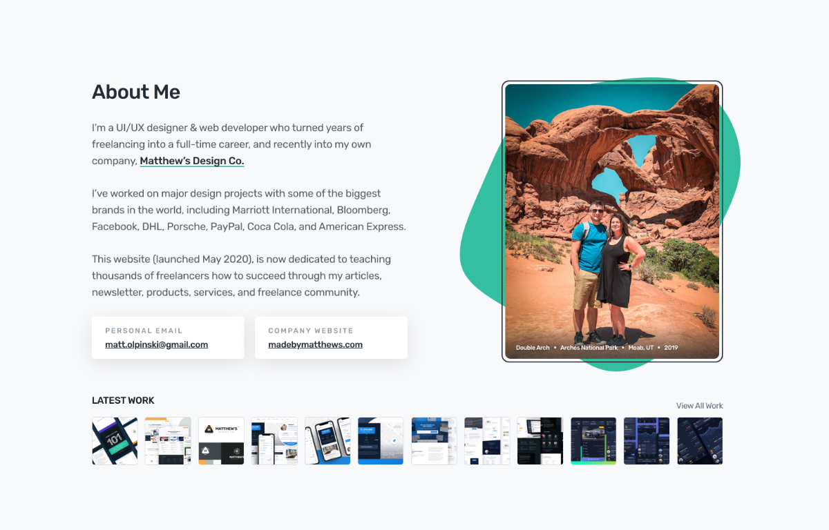 About | Matt Olpinski | UI + UX Designer for Web & Mobile | New York