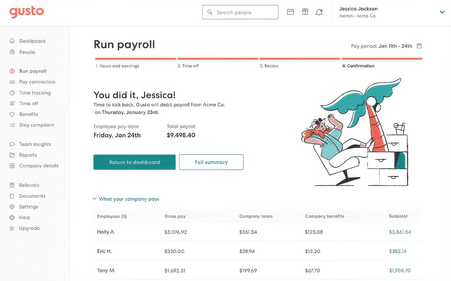 Why I Chose Gusto to Run Payroll for My Freelance S-Corp | Articles ...